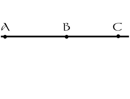 Betweenness of Points Theorem - Conservapedia